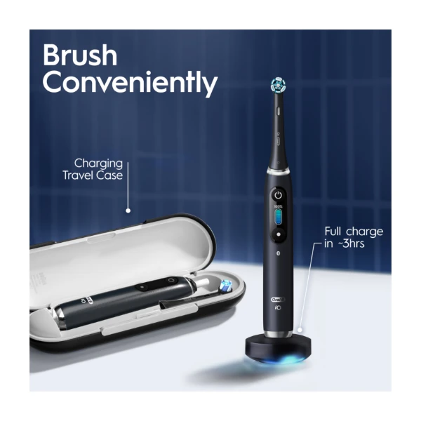 Oral-B iO Series 9S elektrisk tandbørste, black onyx - POWER.dk