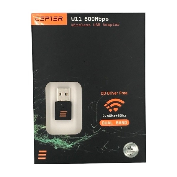 Cepter CCW11 AC600 Wi-Fi usb adapter - CEPTER