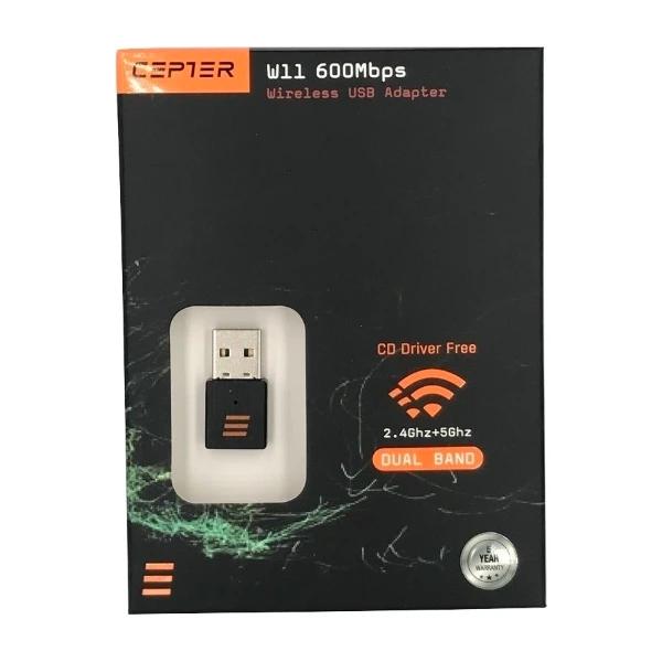 Cepter CCW11 AC600 Wi-Fi USB adapter - Power.se