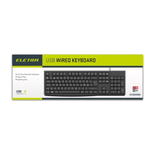 Eletra EK3000 langallinen näppäimistö - Power.fi