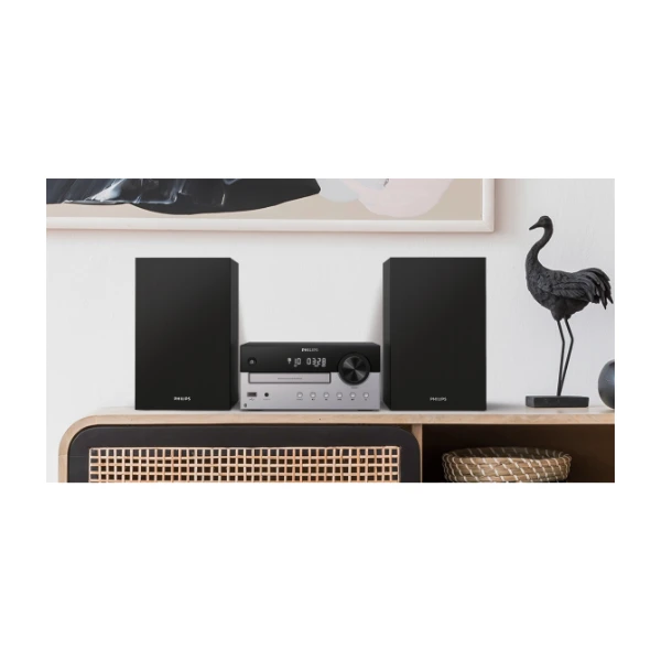 Philips TAM4205 Mikromusiksystem - svart - Power.se