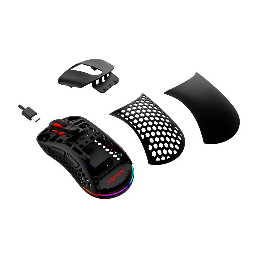Cepter Leon Wl gaming mouse bk - CEPTER