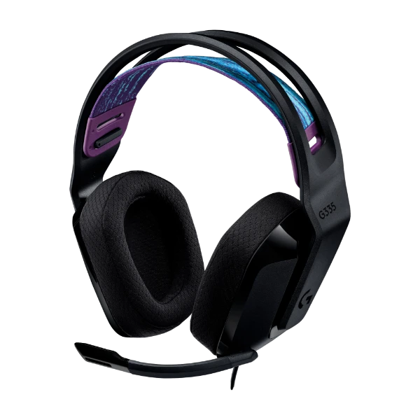 Logitech G335 gaming headset, sort - POWER.dk