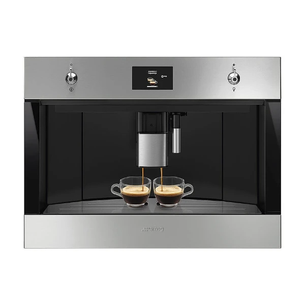 Smeg Classic CMS4303X integreret espressomaskine - POWER.dk