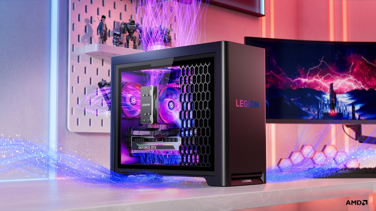 Lenovo Legion T5 (RTX 5070 Ti / 1 TB) 30AGB10 pöytäkone - Power.fi