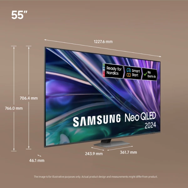 Samsung 55" Neo QLED Mini LED Smart TV TQ55QN85DBTXXC - Power.se