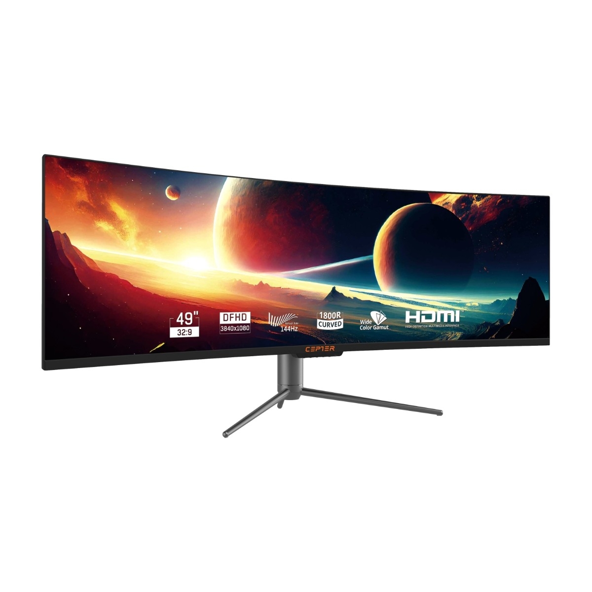 Cepter Alpha 49" DFull HD gaming monitor - CEPTER