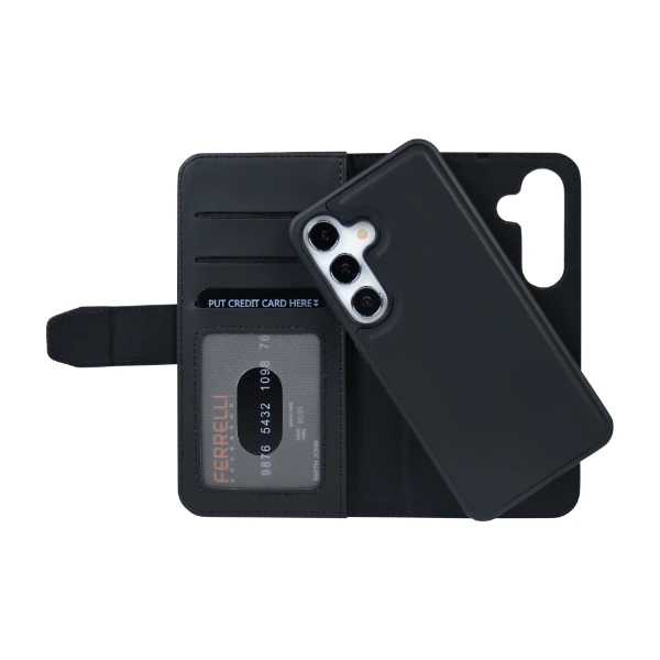 Ferrelli Samsung Galaxy S25 Duo Flip deksel, svart - Power.no