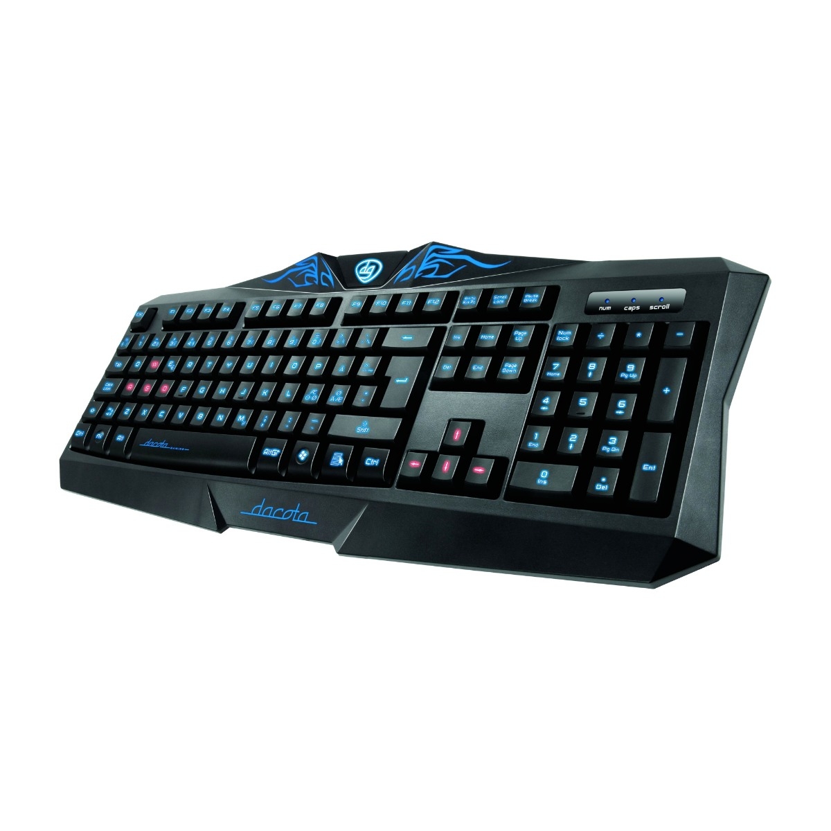 DACOTA LIGHTNING GAMING KEYBOARD - POWER.dk