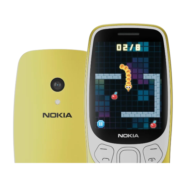 Nokia 3210 4G-mobiltelefon, Y2K Gold - Power.se