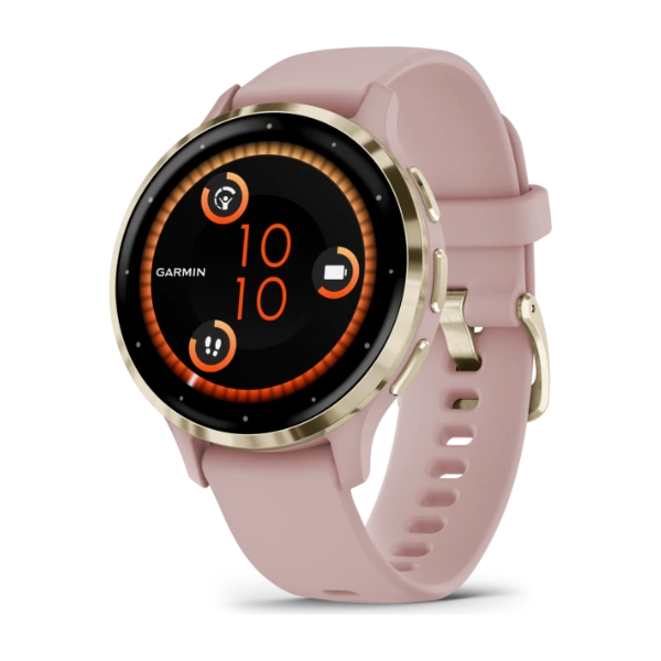 Garmin Venu 3S smartwatch pink Dawn/soft gold - POWER.dk