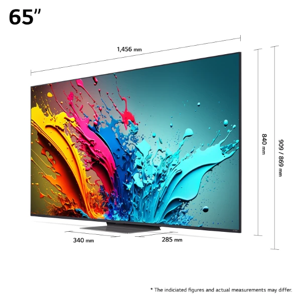 LG 65" 4K QNED TV 65QNED87T6B - Power.se