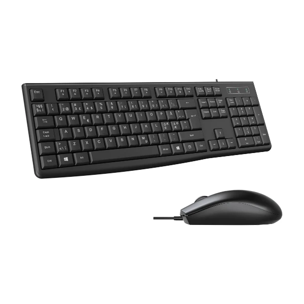 Eletra kablet USB tastatur og mus, sort - POWER.dk