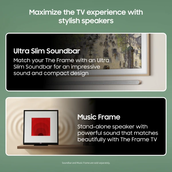 Samsung 43" The Frame 2024 4K QLED TV TQ43LS03DAUXXC - Power.fi