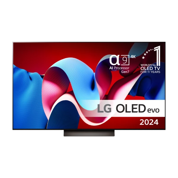 LG 77" OLED evo C4 4K TV OLED77C44LA - Power.se