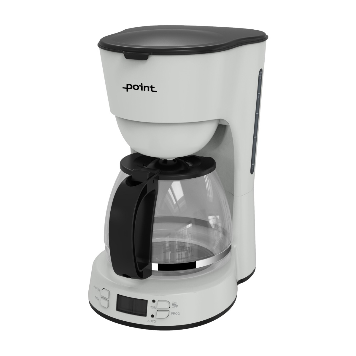 Point POCM5010WH coffee maker, white - Life made easier