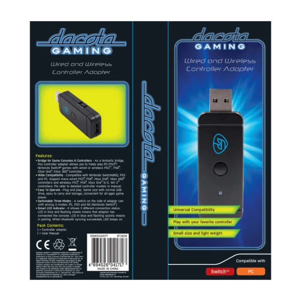 Dacota Gaming Nintendo Switch controller adapter - POWER.dk