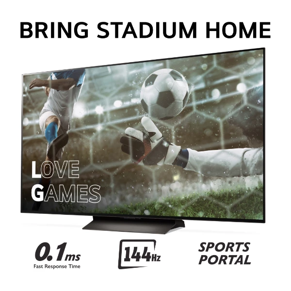 LG 65" OLED evo C4 4K TV OLED65C44LA - Power.se