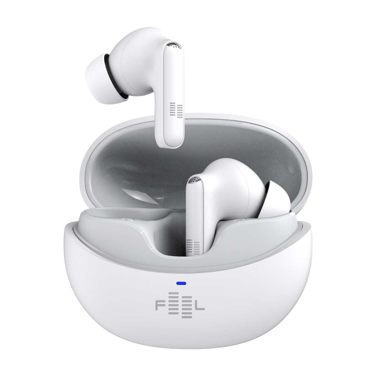 FEEL Buds 300 True Wireless hovedtelefoner, hvid - POWER.dk