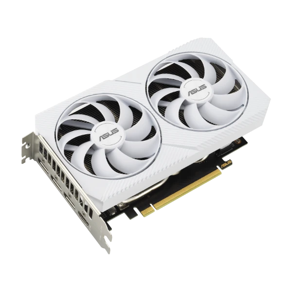 ASUS DUAL GEFORCE RTX 3060 WHITE OC 8 GB GRAFIKKORT - Power.no