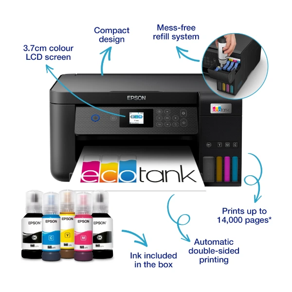 Epson EcoTank Et-2851 skrivare - Power.se