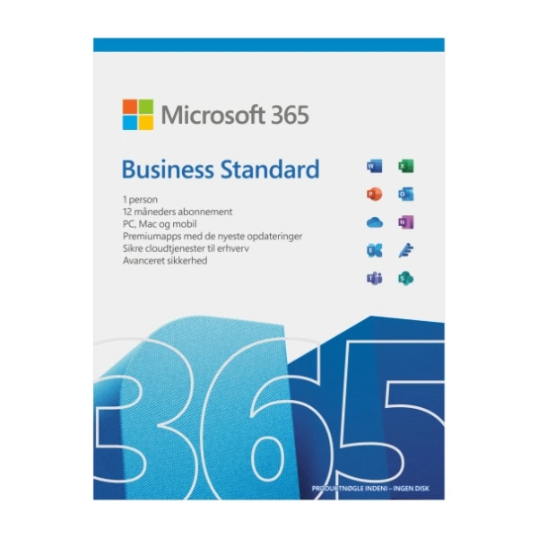 Microsoft 365 Business Standard software - POWER.dk
