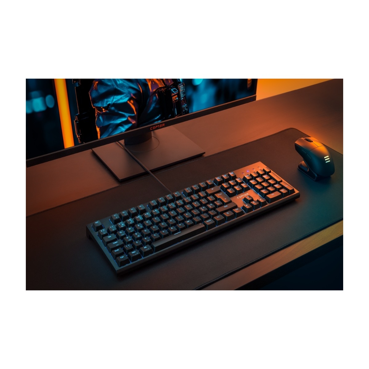Cepter Zeta Full Size mechanical gaming keyboard - CEPTER