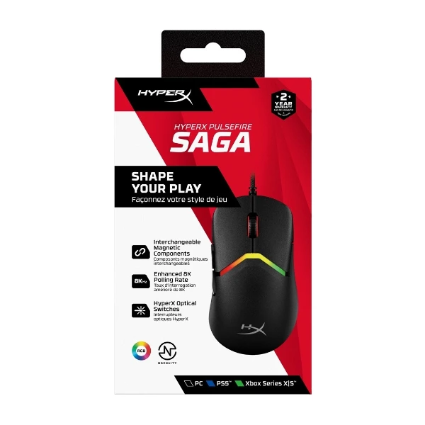 HyperX Pulsefire Saga pelihiiri - Power.fi