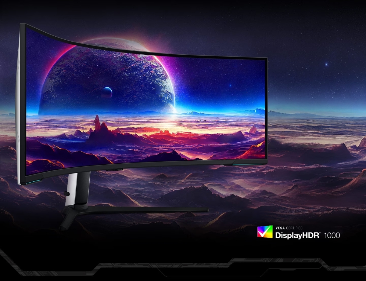 Samsung Odyssey Neo G9 G95NC 57" Dual UHD gamingskärm - Power.se