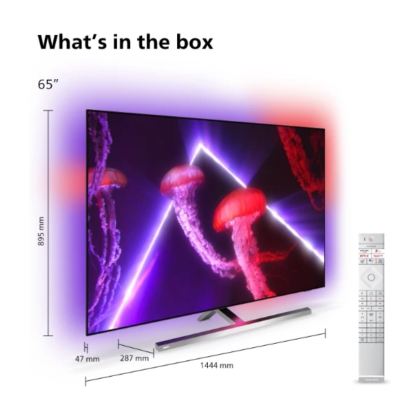 Philips 65" 4K UHD OLED Android TV 65OLED807 - POWER.dk