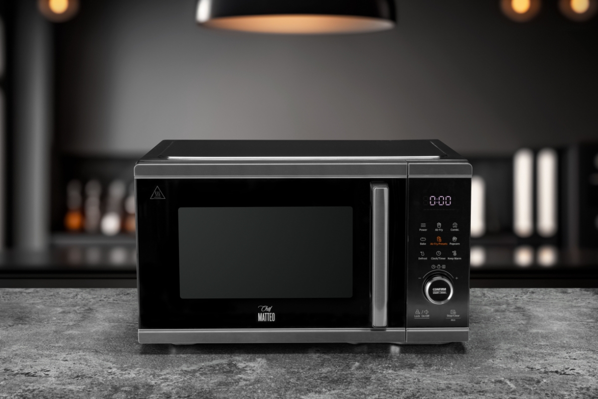 Chef Matteo Cookandfry mikroaaltouuni & airfryer - Power.fi