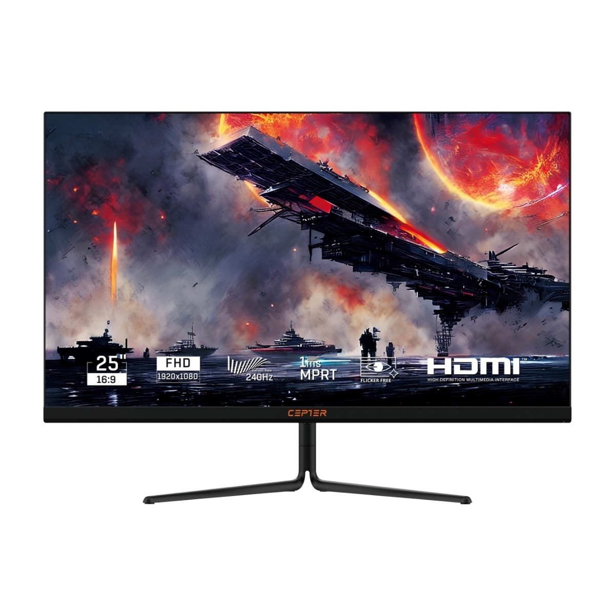 CEPTER ULTRA 24,5" FULL HD GAMING MONITOR - CEPTER