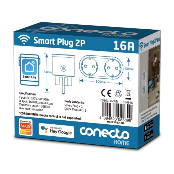 Conecto älypistoke 2P pm - Power.fi