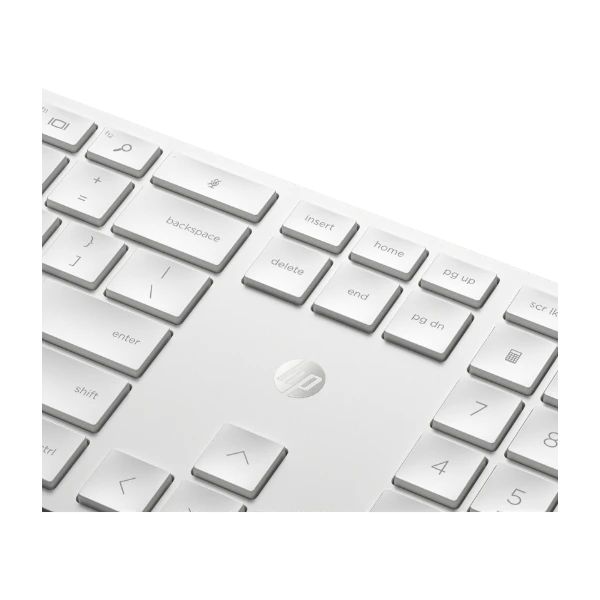 HP 650 trådløst tastatur og mus, hvid - POWER.dk