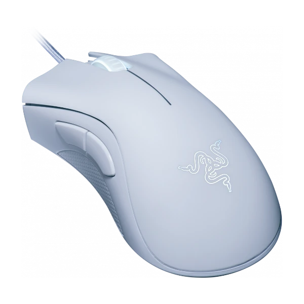 Razer Deathadder Essential gaming mus, hvid - POWER.dk