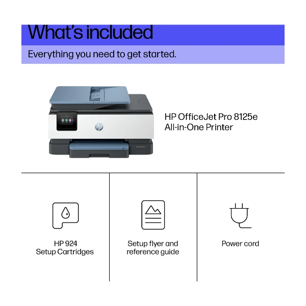 HP OfficeJet Pro 8125E All-In-One tulostin - Power.fi