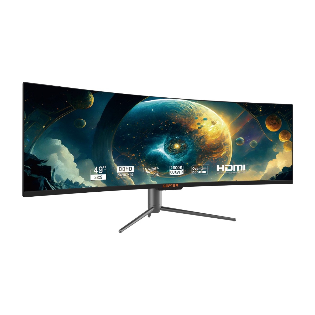 Cepter Atilius 49" DQHD gaming monitor - CEPTER