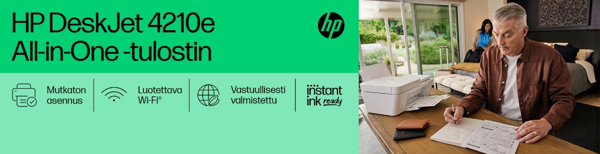 HP DeskJet 4210E All-In-One tulostin - Power.fi