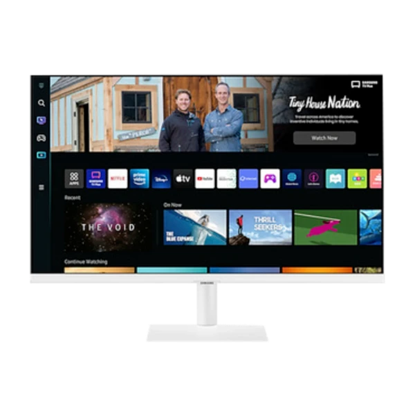 Samsung Smart Monitor M5 (2022) LS27BM501 27" skærm, hvid - POWER.dk