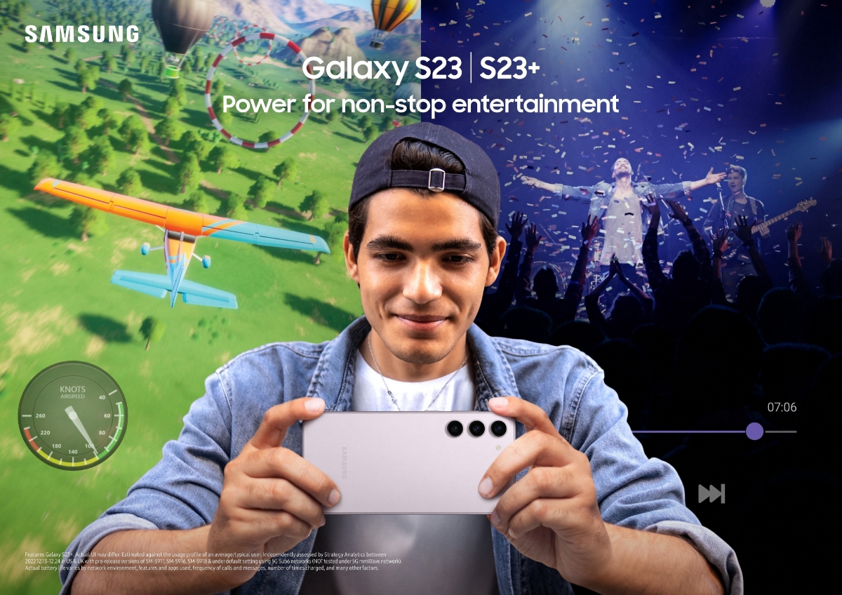 Samsung Galaxy S23 128 GB, cream - Power.se