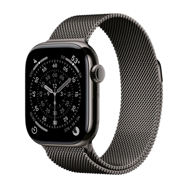Apple Watch Series 11 GPS + Cell 42 mm liuskekivi titan, liuskekivi ...