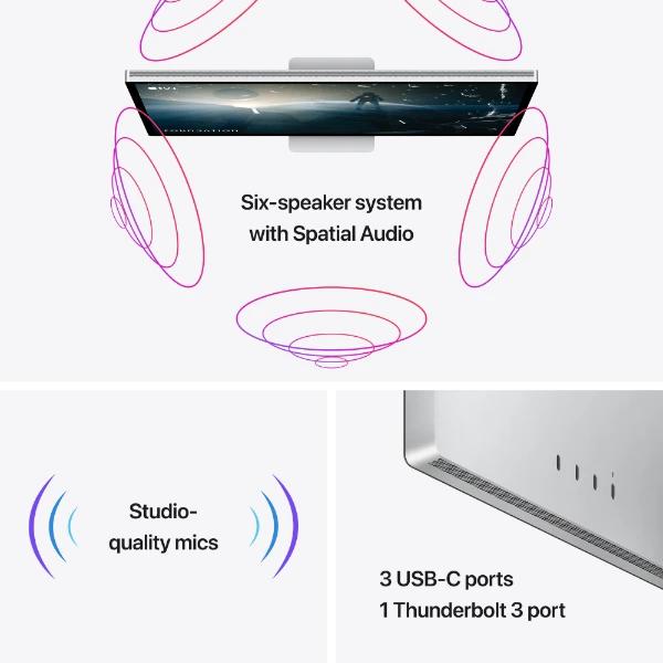 Apple Studio Display 27" med VESA mount adapter - POWER.dk