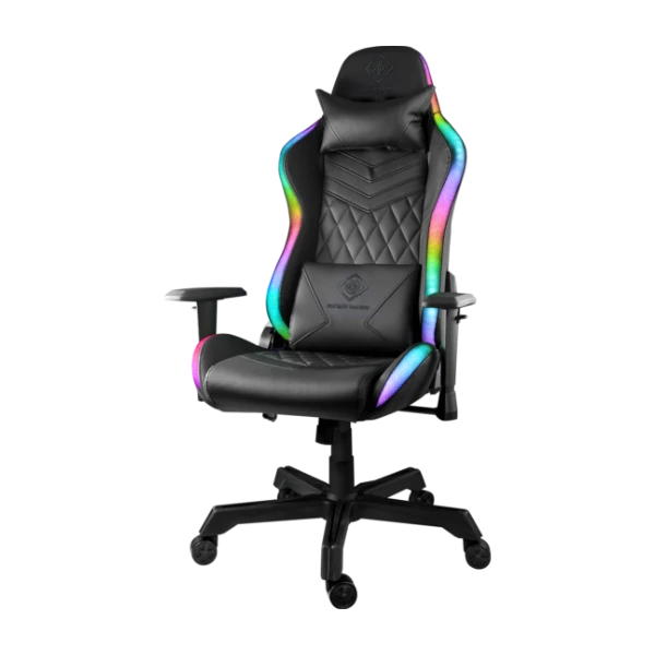 Deltaco Gaming GAM-080 RGB gaming stol - POWER.dk