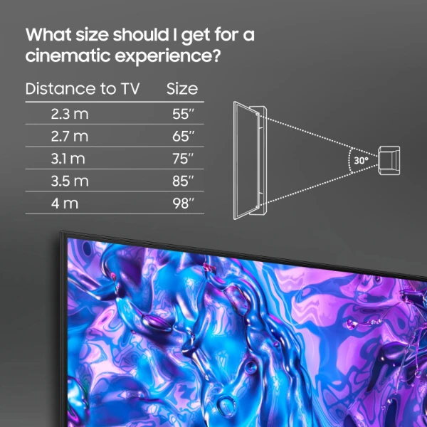 Samsung 55" 4K QLED TV TQ55Q70DATXXC - Power.no