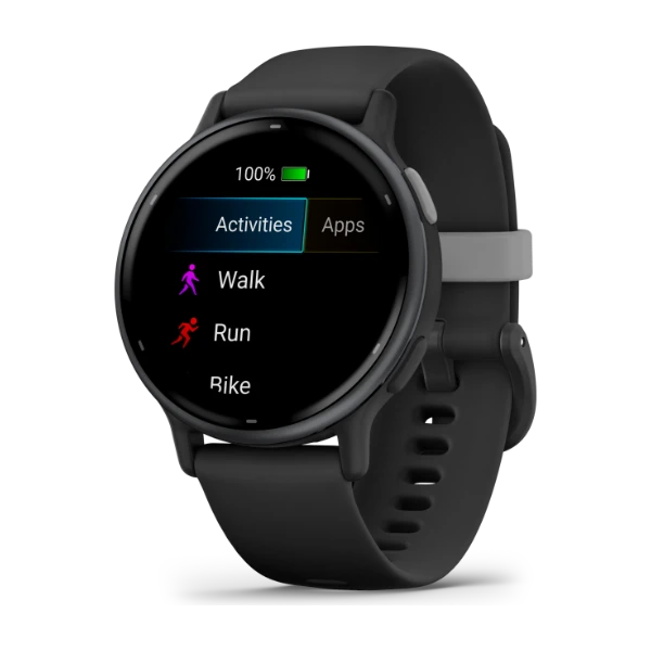 Garmin Vivoactive 5 smartwatch, black Slate AMOLED - POWER.dk