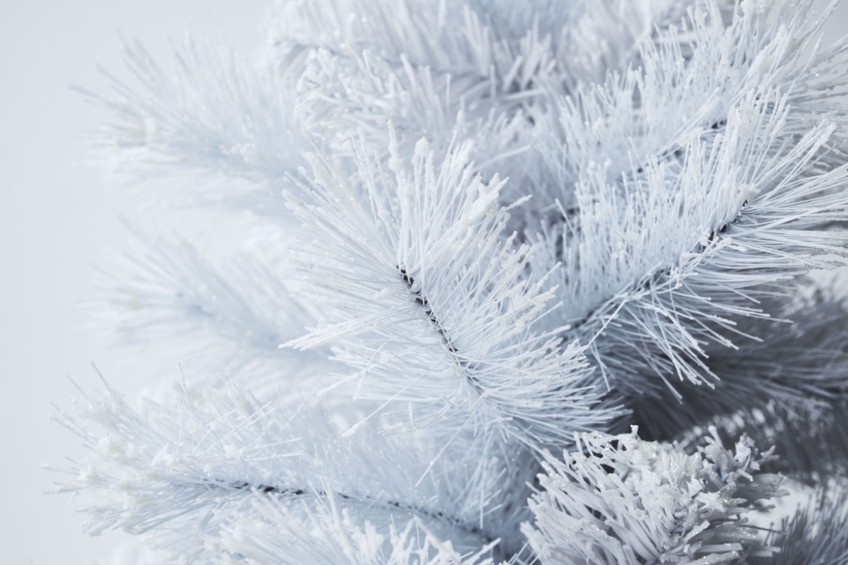 Kulz Antarctica Julgran 180 cm med Glitter, vit - Power.se