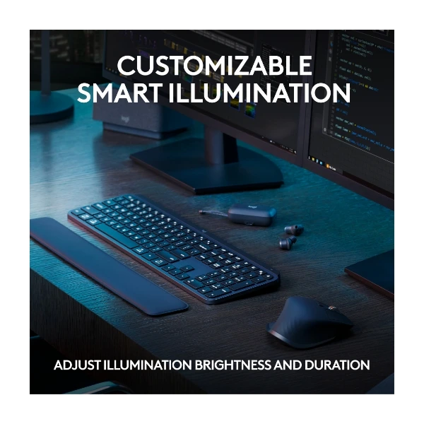 Logitech MX Keys S Combo, grafiitinharmaa - Power.fi