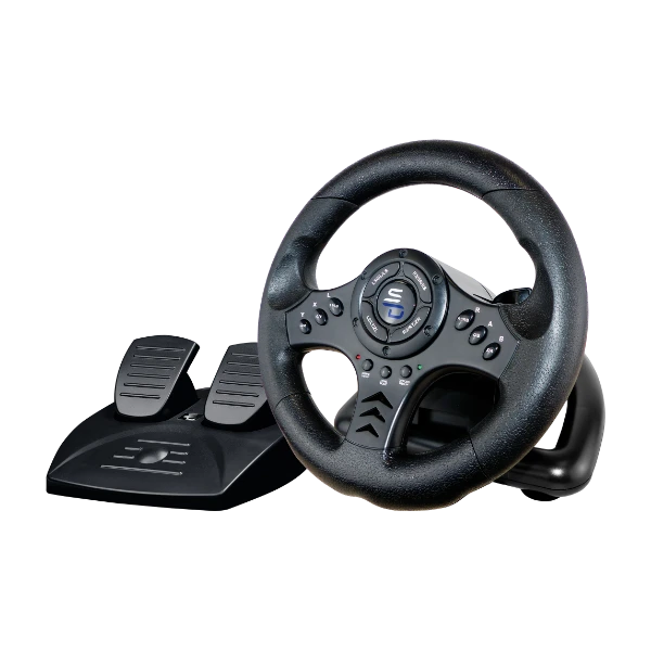 SUPERDRIVE Racing Wheel Universal SV450 - Ratt och pedaler - Power.se