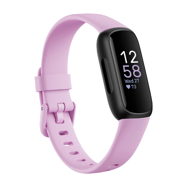 Fitbit Inspire 3 aktiivisuusranneke lilac Bliss /, black - Power.fi