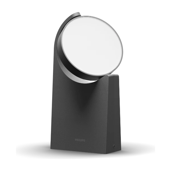 Philips Mimosa LED-sokkel-Lys 7W 2700K, antrasitt - Power.no